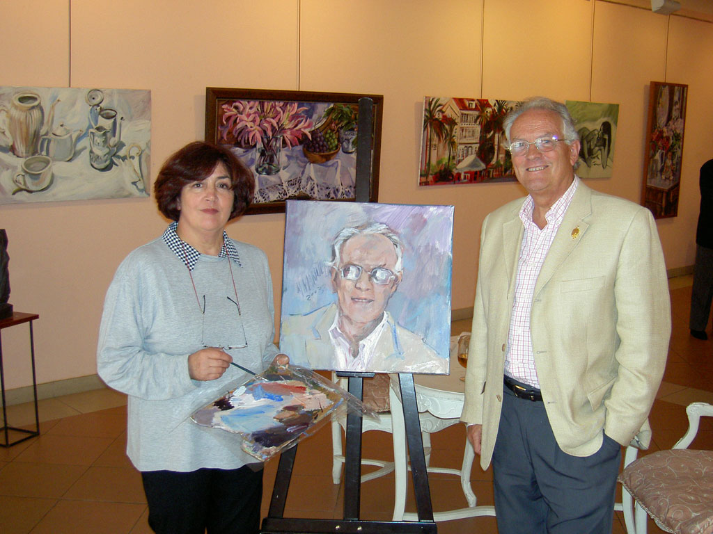 María Manuela y María Xesús Díaz inauguraron, en Brión (La Coruña), una ...